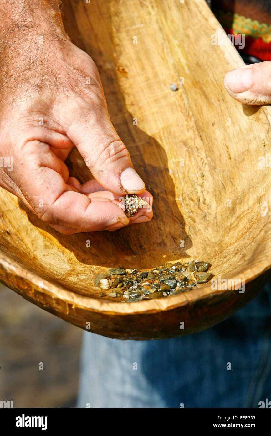 Gold pan vintage hi-res stock photography and images - Alamy