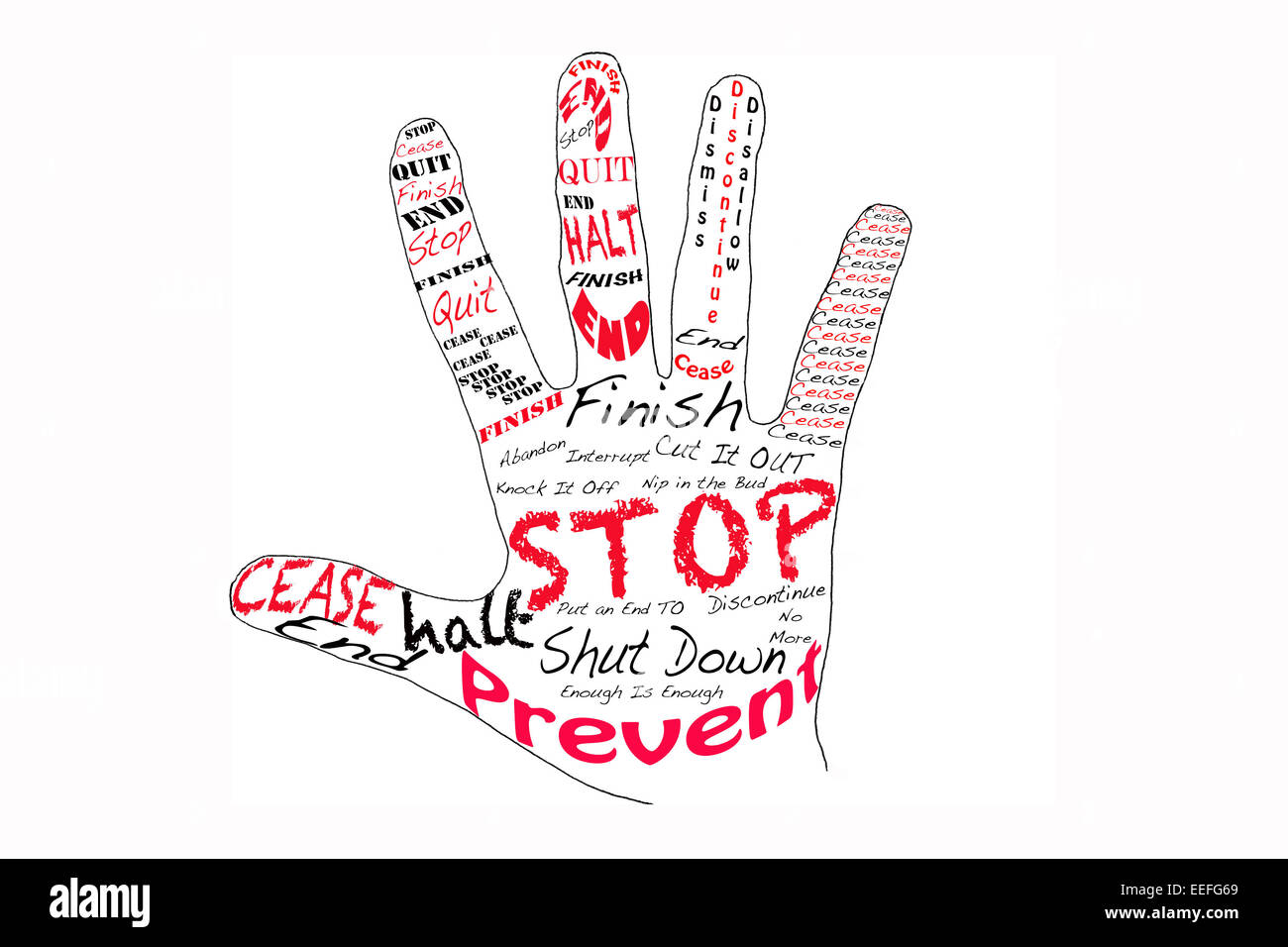 Right hand down hi-res stock photography and images - Alamy