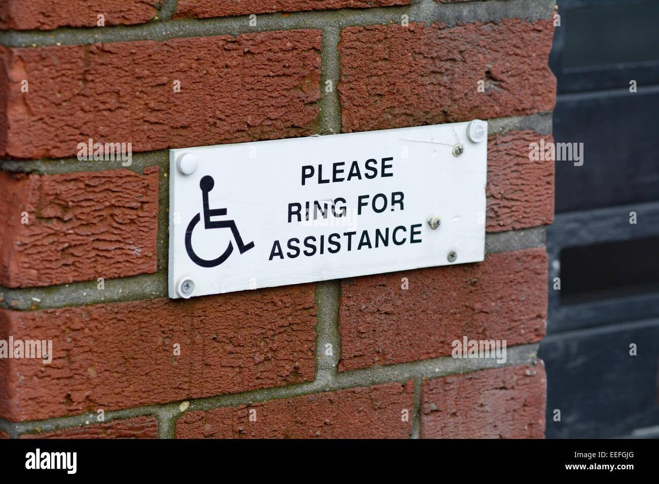 Please ring for assistance hi-res stock photography and images - Alamy