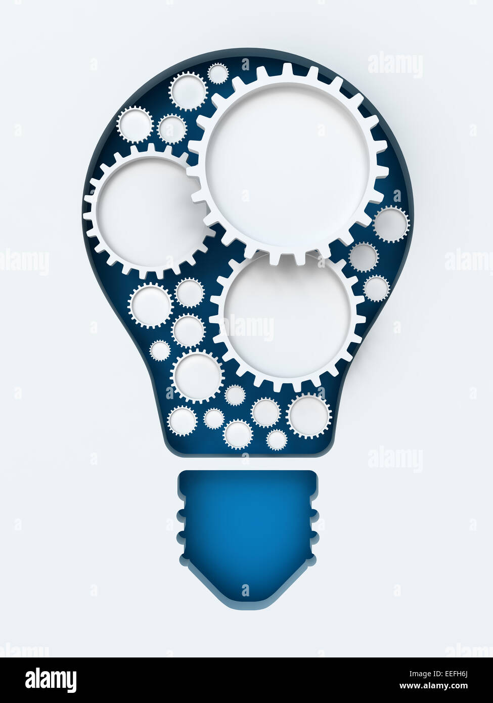 Light bulb 3d paper icon hi-res stock photography and images - Alamy