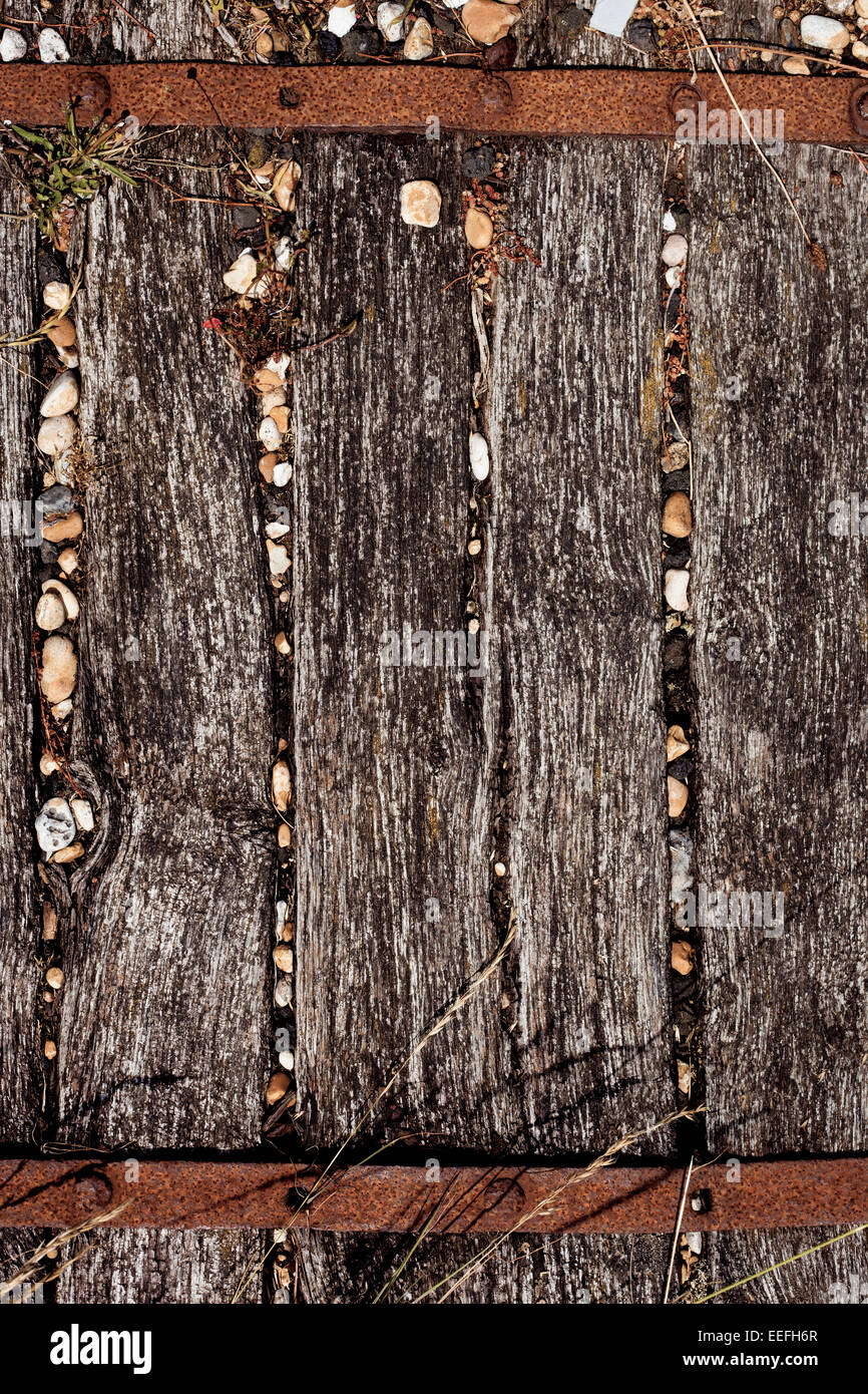 Old weathered wood as a abstract and textured background Stock Photo ...