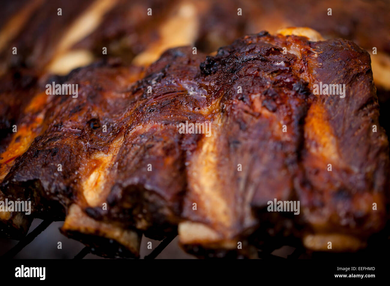 Cooked meat on bone hi-res stock photography and images - Alamy