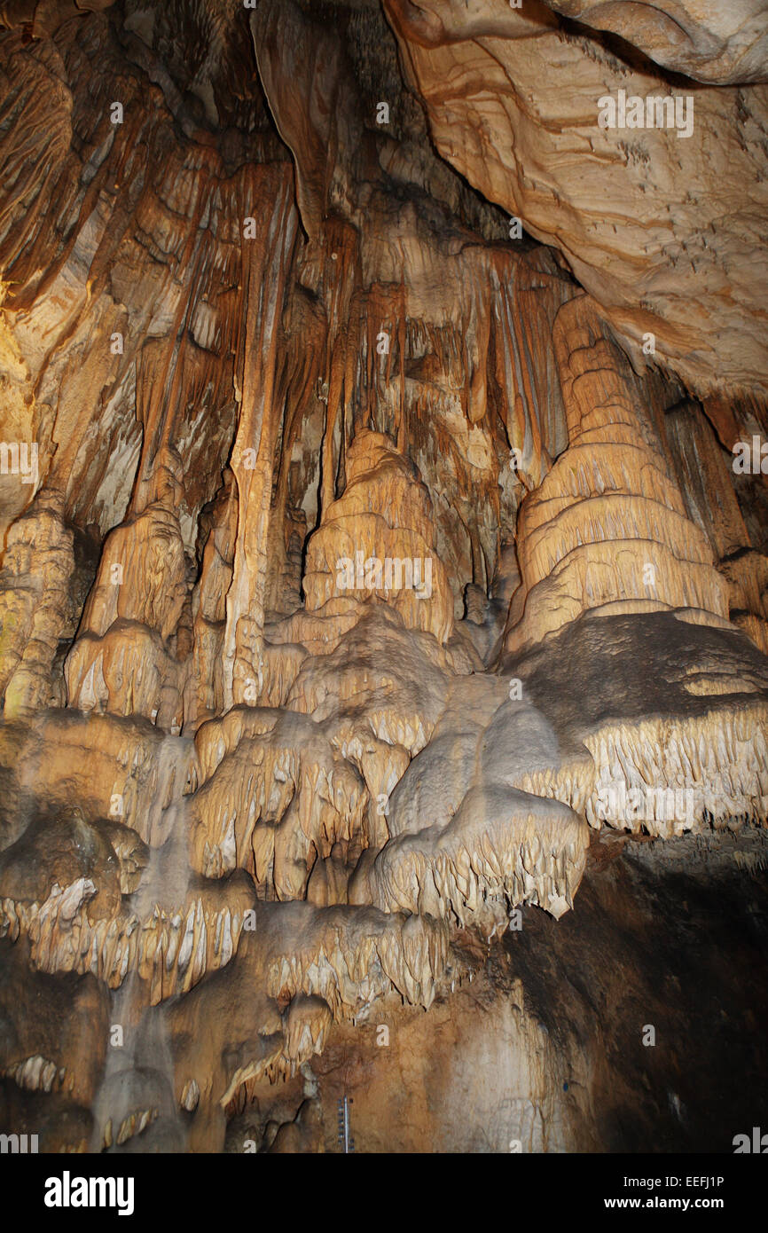 Jasov cave, Slovakia Stock Photo - Alamy