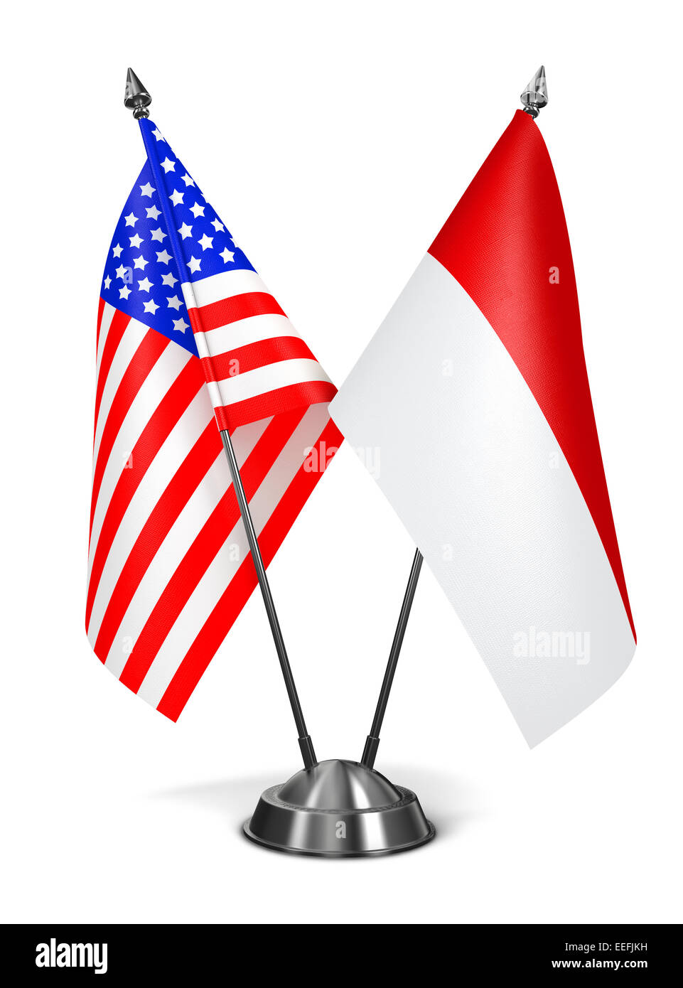Usa and indonesia flag hi-res stock photography and images - Alamy