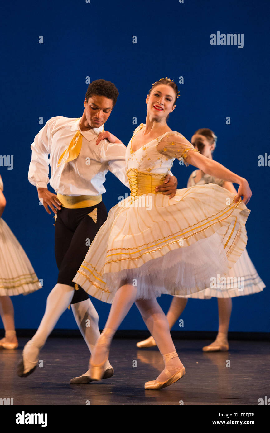 Pas de six from Napoli with Sebastian Haynes and Amy Watson. Photocall ...