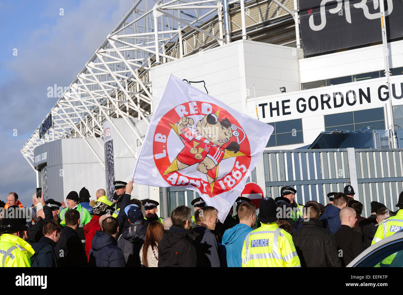 Derby county stadium stand hi-res stock photography and images - Alamy