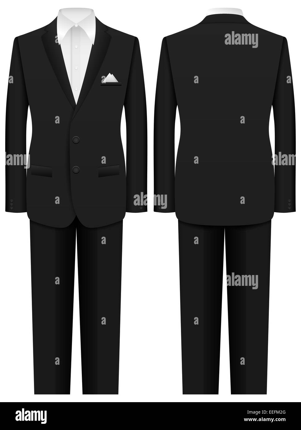 Men formal suit on a white background Stock Photo - Alamy