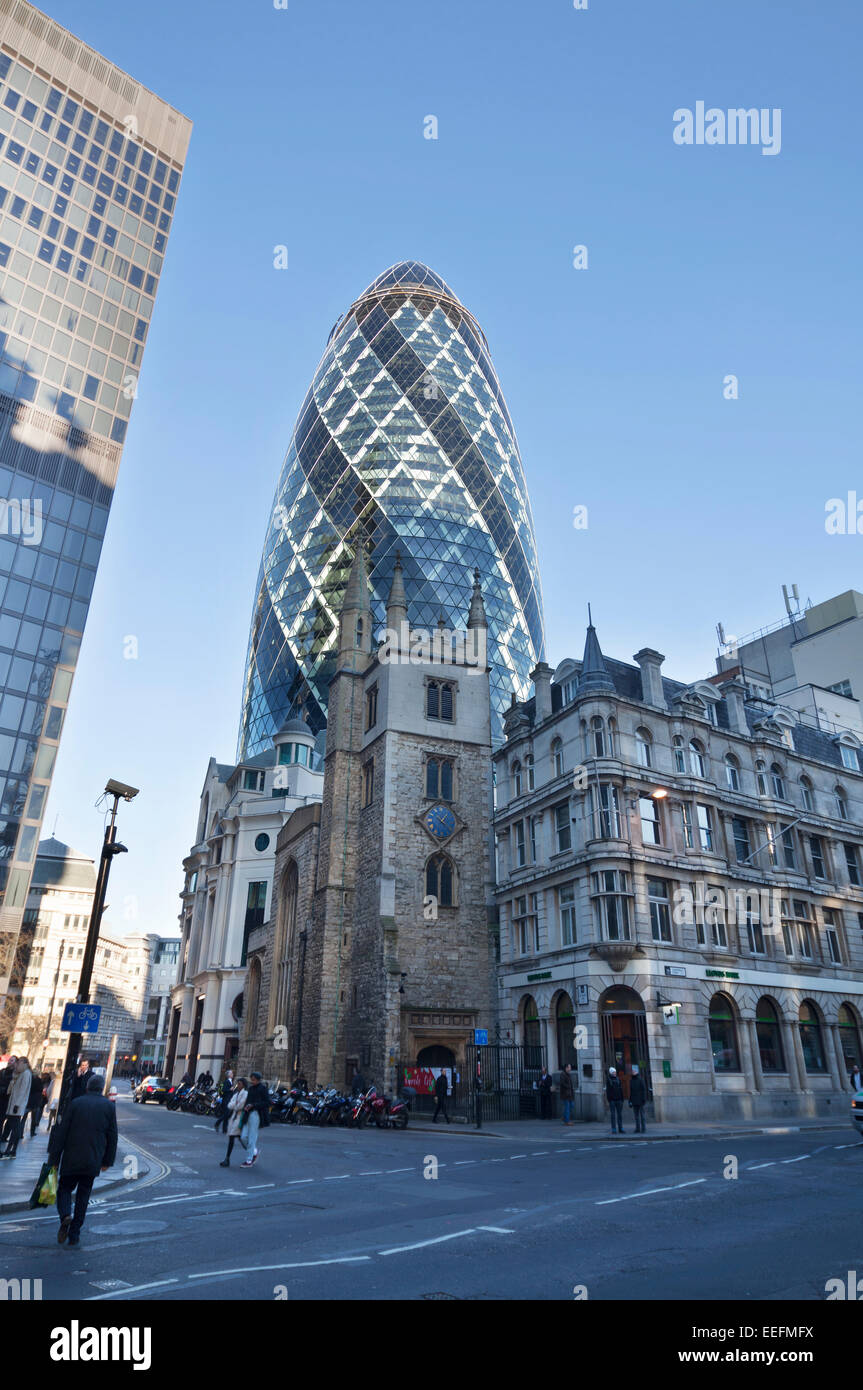 The gherkin building hi-res stock photography and images - Alamy