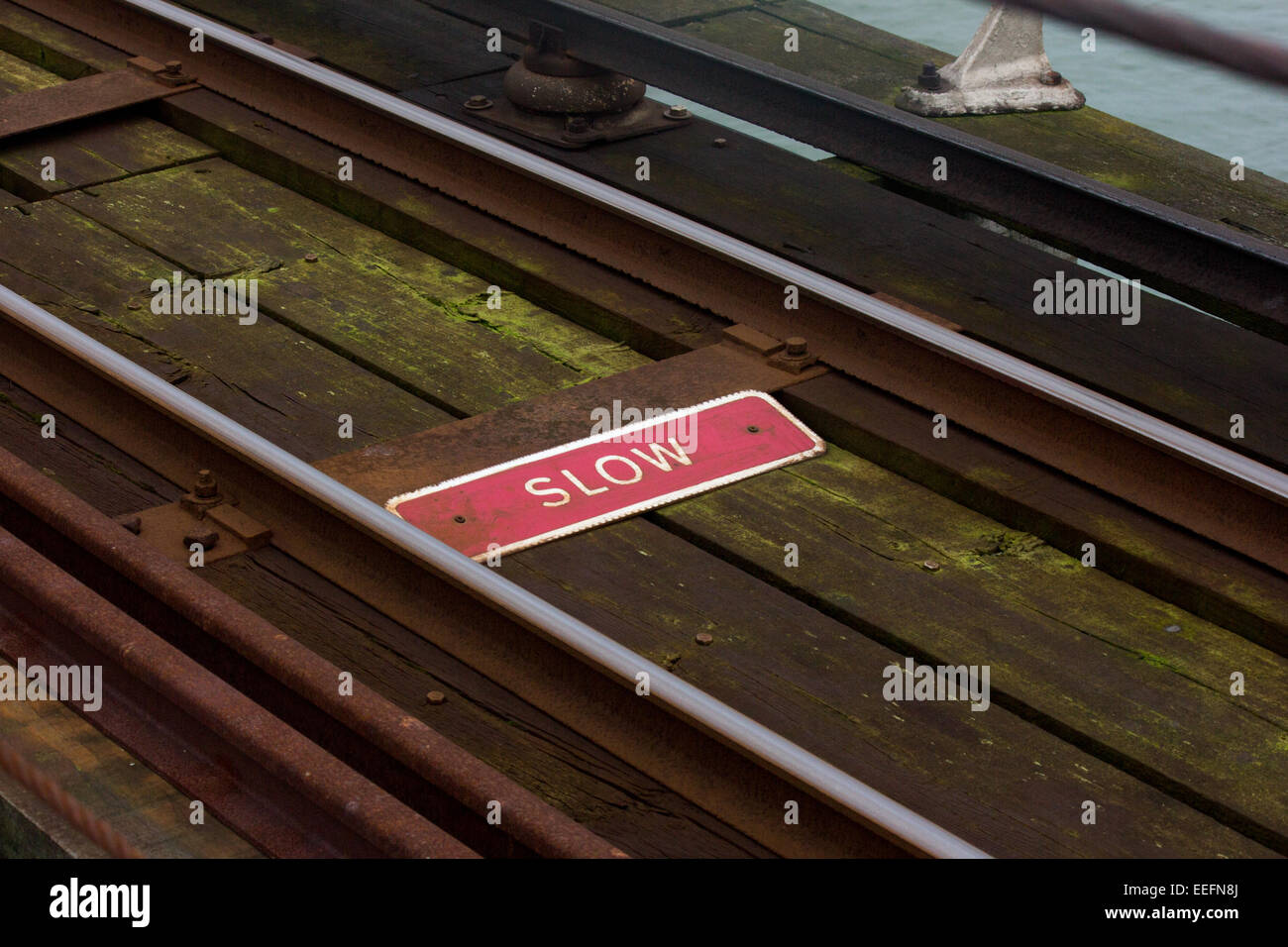 Tram Track Sign High Resolution Stock Photography and Images - Alamy