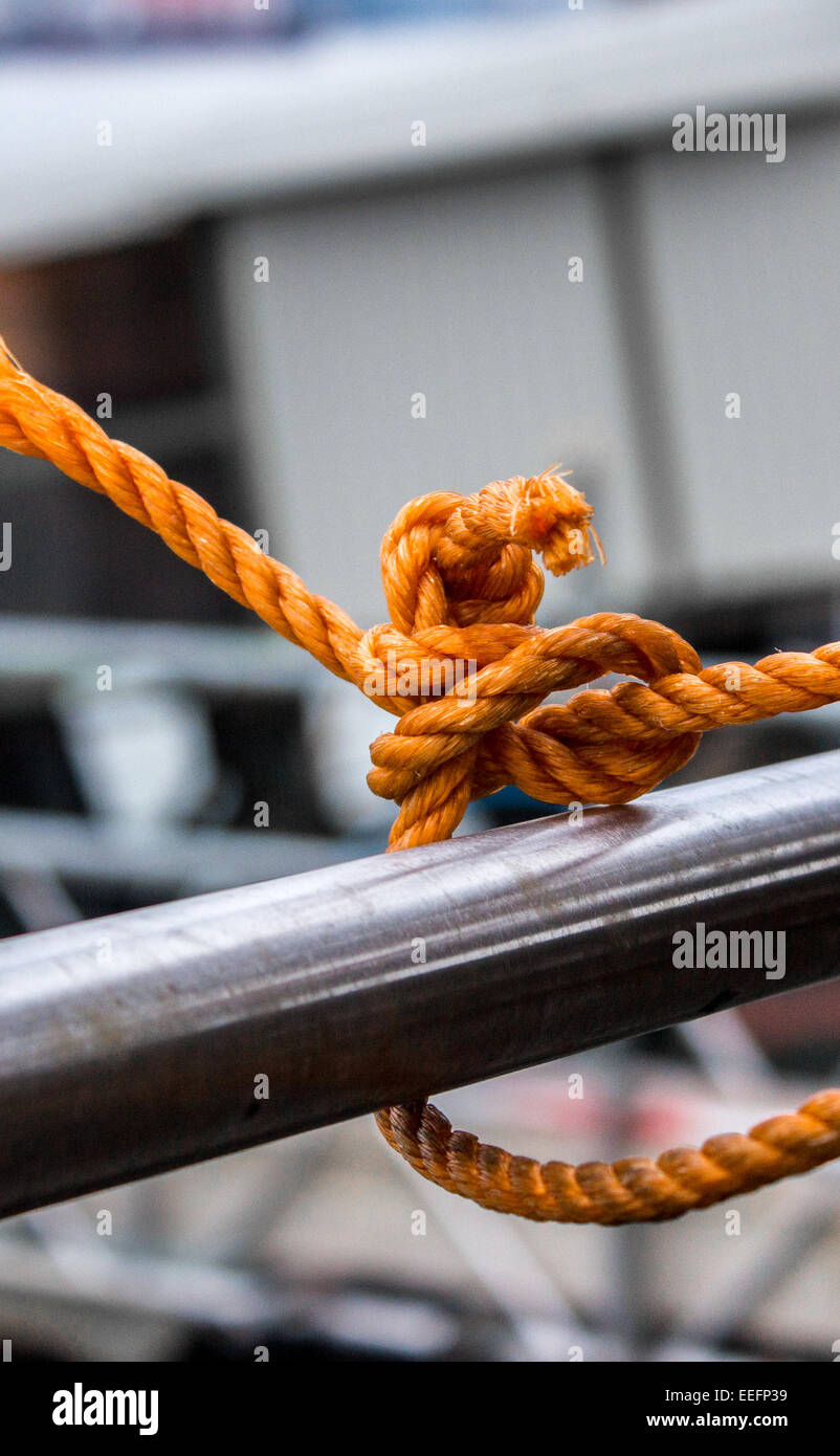 Rope Wrapped Around Pole High Resolution Stock Photography and Images ...
