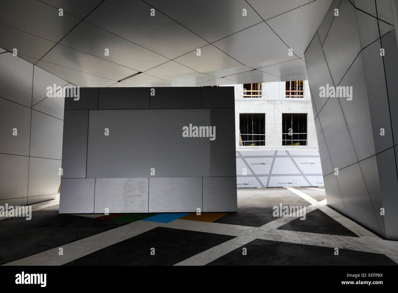 Berlin, Germany, the basement of the Humboldtbox Stock Photo - Alamy