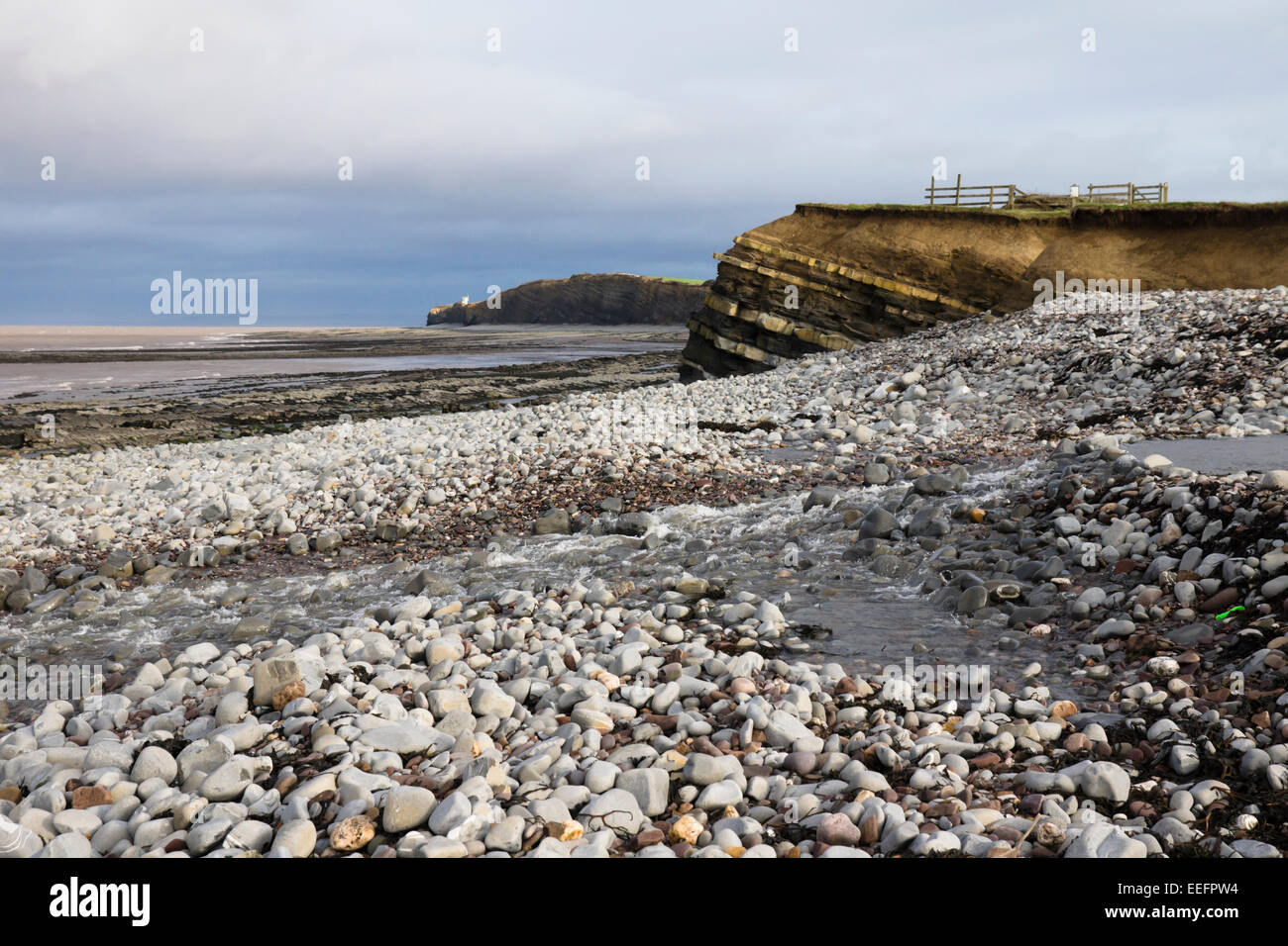 Kilve beach somerset hi-res stock photography and images - Alamy