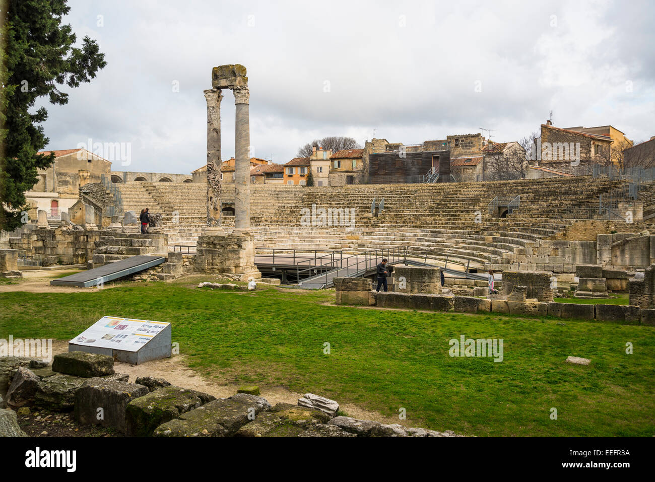 Roman Theatre Of Arles High Resolution Stock Photography and Images - Alamy