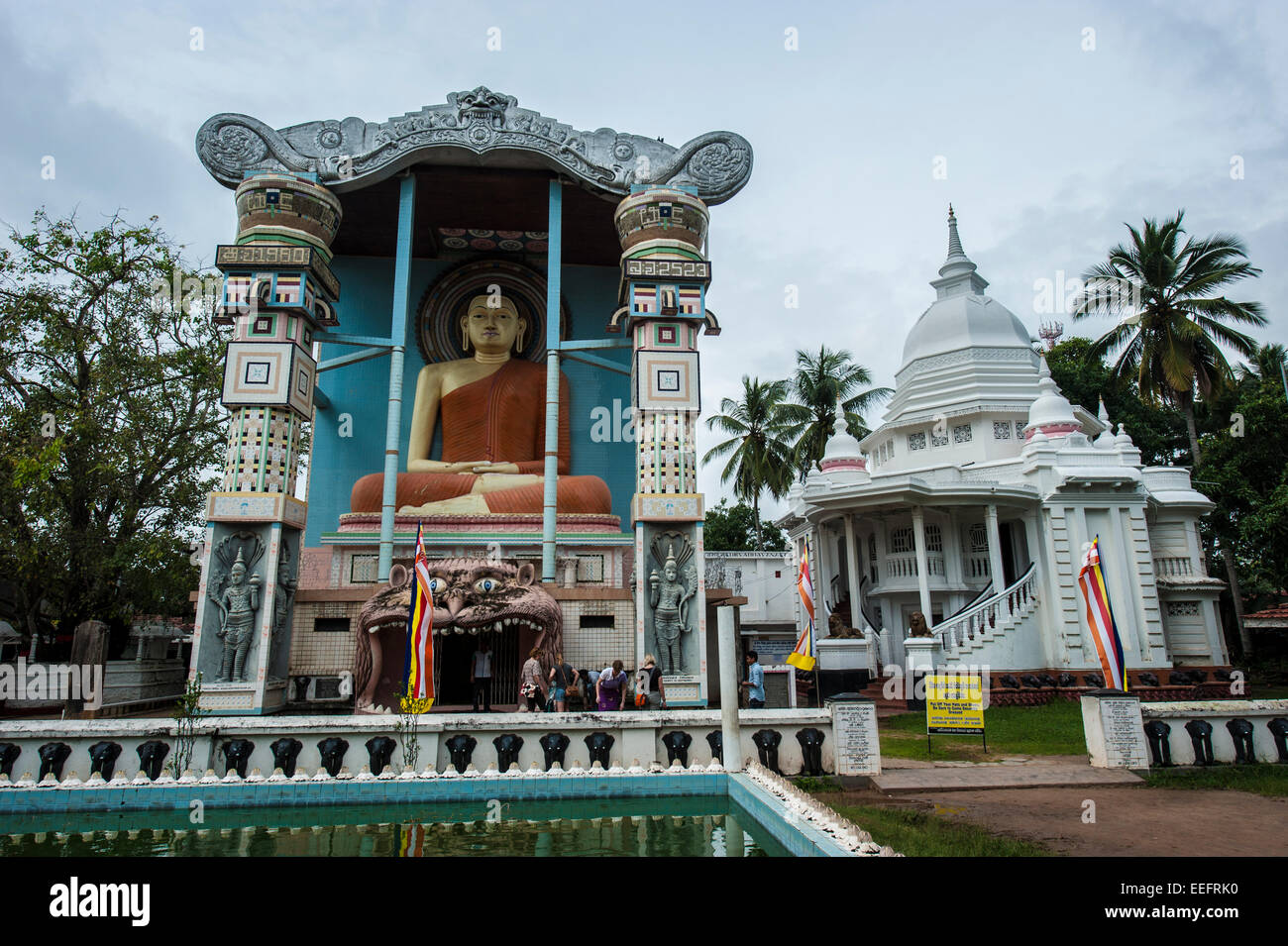 Angurukaramulla Temple in Negombo town north of Colombo, Sri Lanka ...