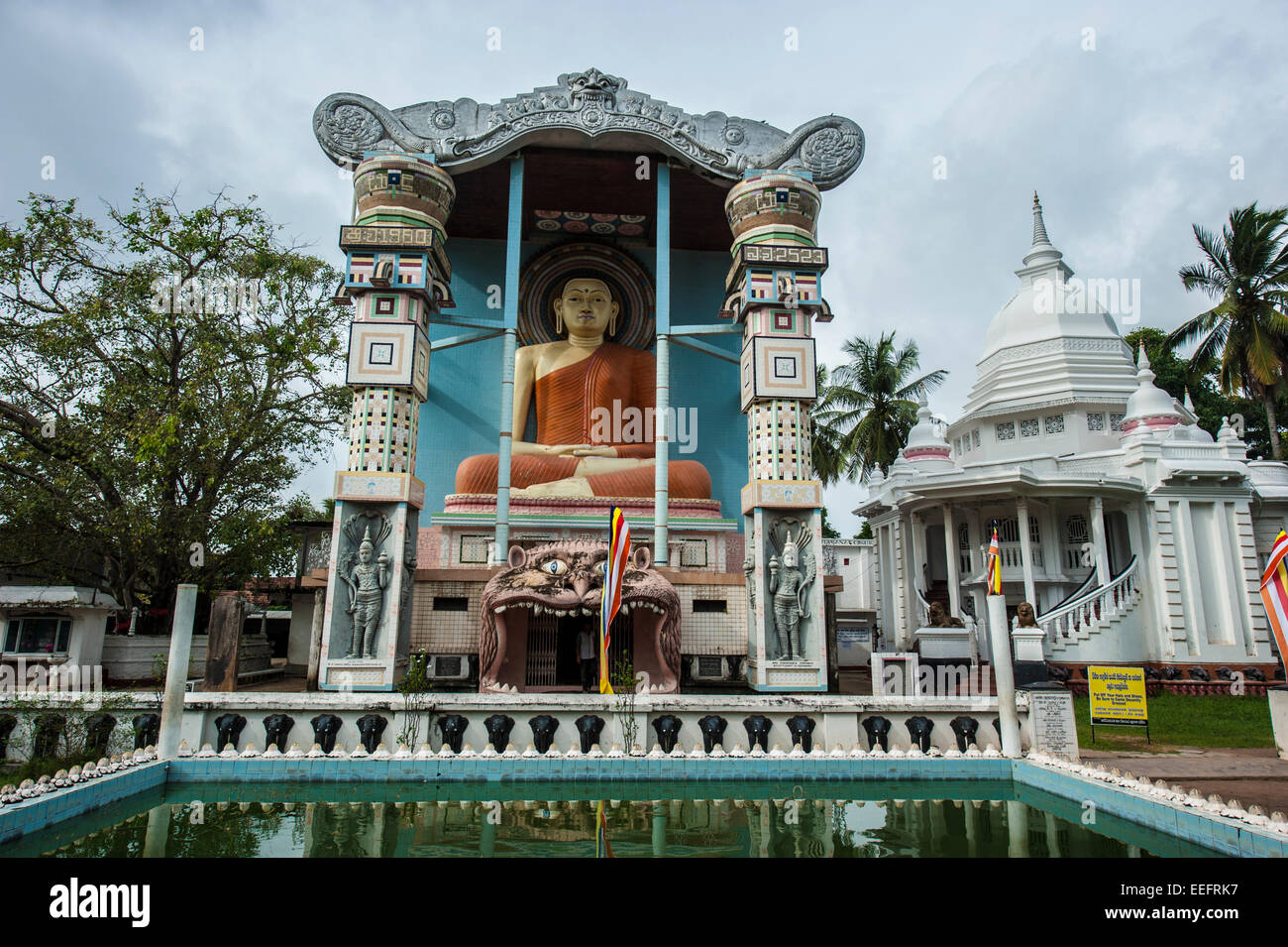 Angurukaramulla Temple in Negombo town north of Colombo, Sri Lanka ...