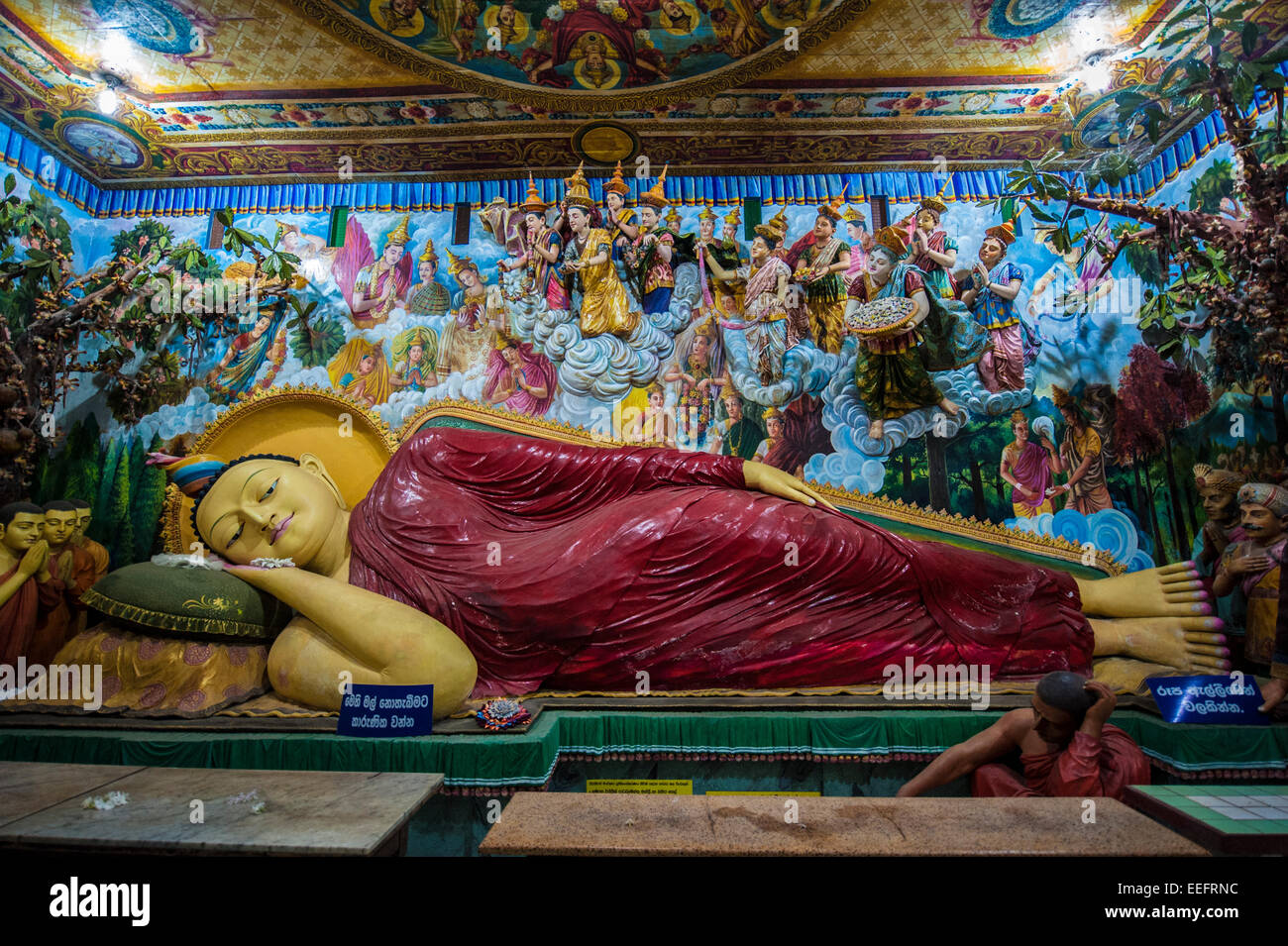Angurukaramulla Temple in Negombo town north of Colombo, Sri Lanka ...