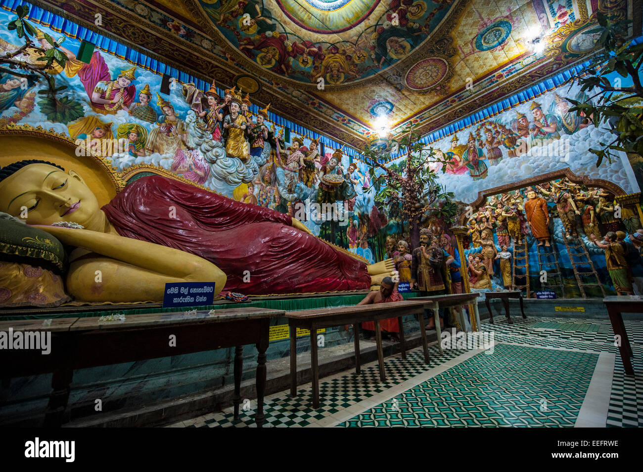 Angurukaramulla Temple in Negombo town north of Colombo, Sri Lanka ...