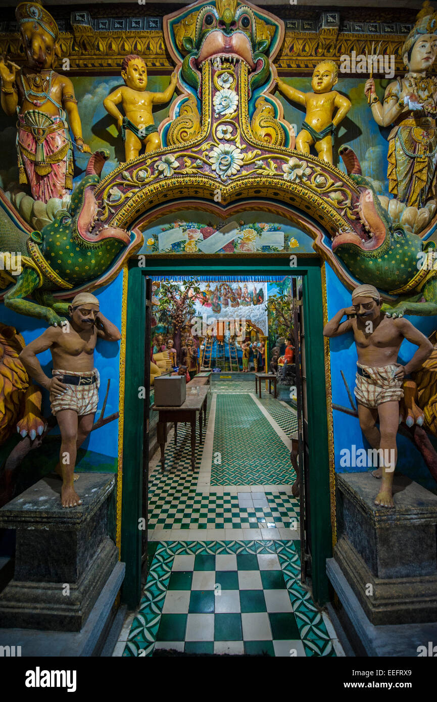 Angurukaramulla Temple in Negombo town north of Colombo, Sri Lanka ...