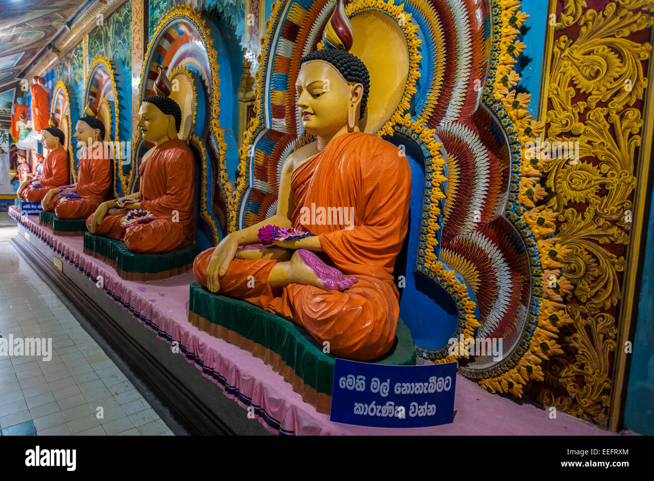 Angurukaramulla Temple in Negombo town north of Colombo, Sri Lanka ...