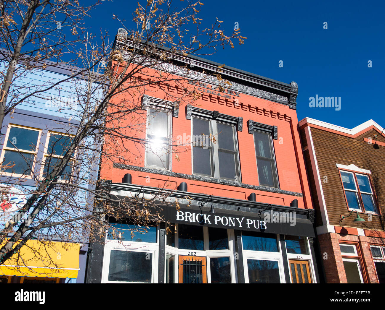 Signs in Basalt, Colorado Stock Photo - Alamy