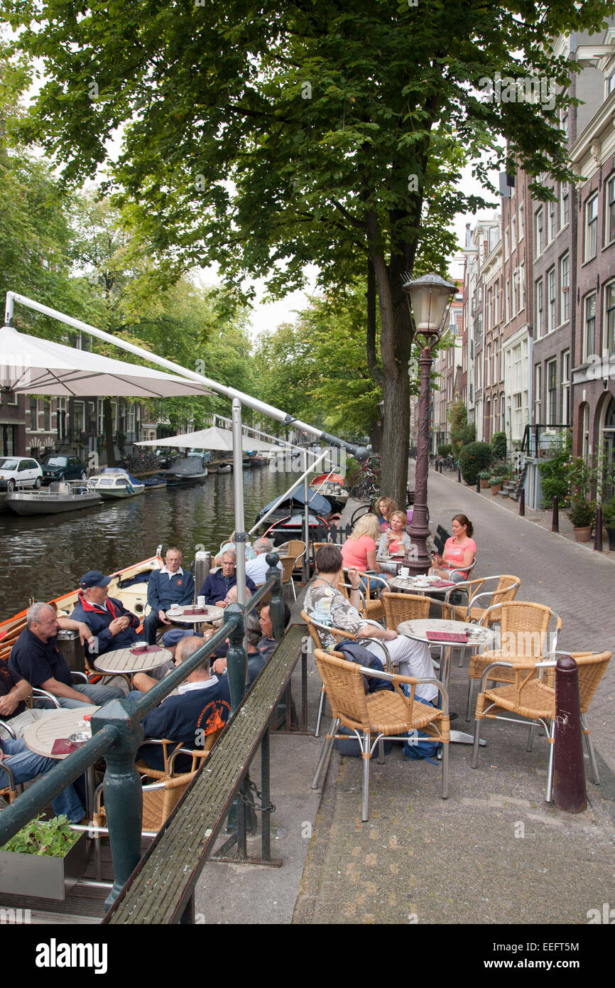 Cafe Smalle, Amsterdam; Holland Stock Photo - Alamy