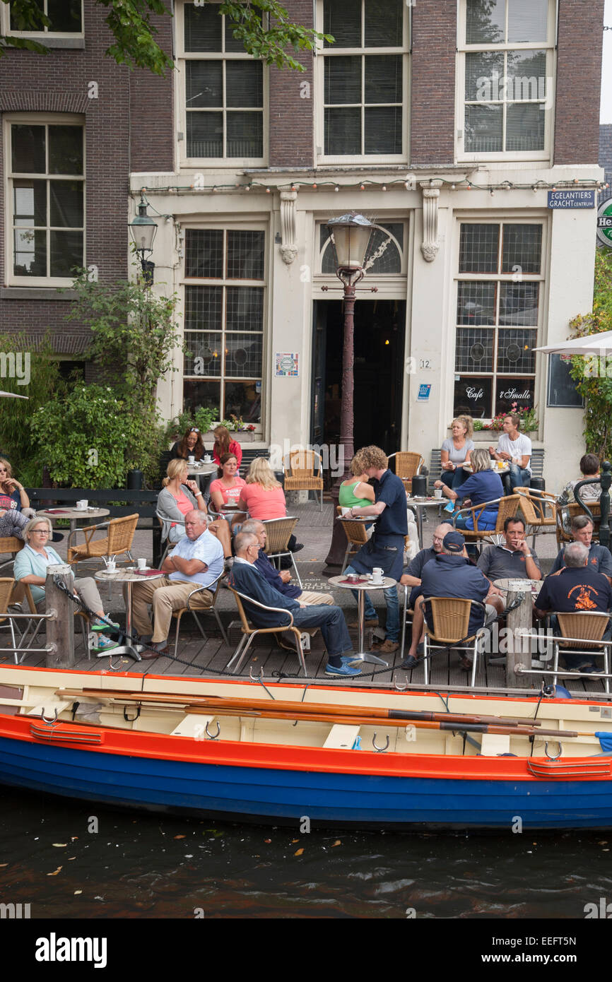 Cafe Smalle, Amsterdam; Holland Stock Photo - Alamy