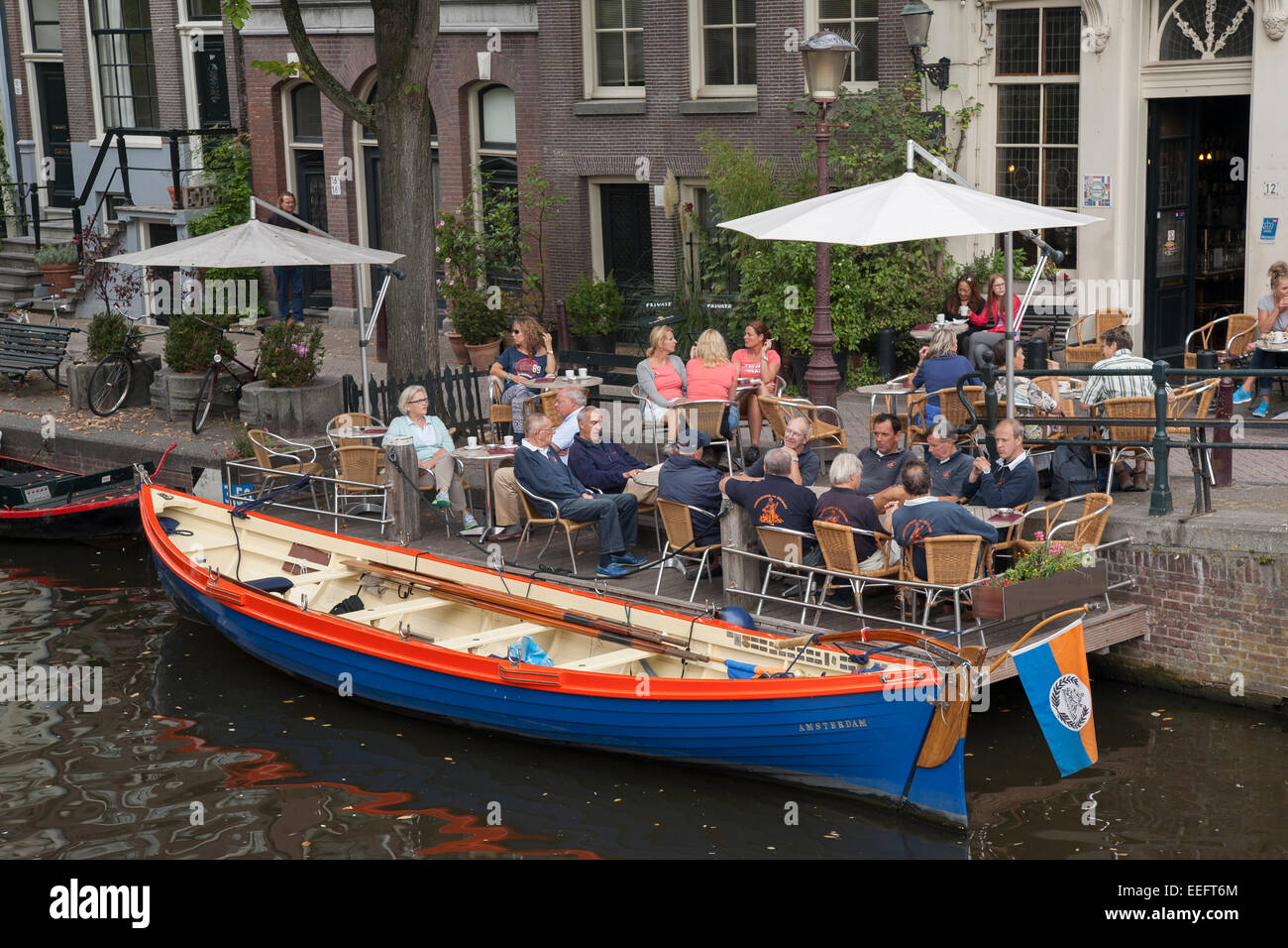 Cafe Smalle, Amsterdam; Holland Stock Photo - Alamy