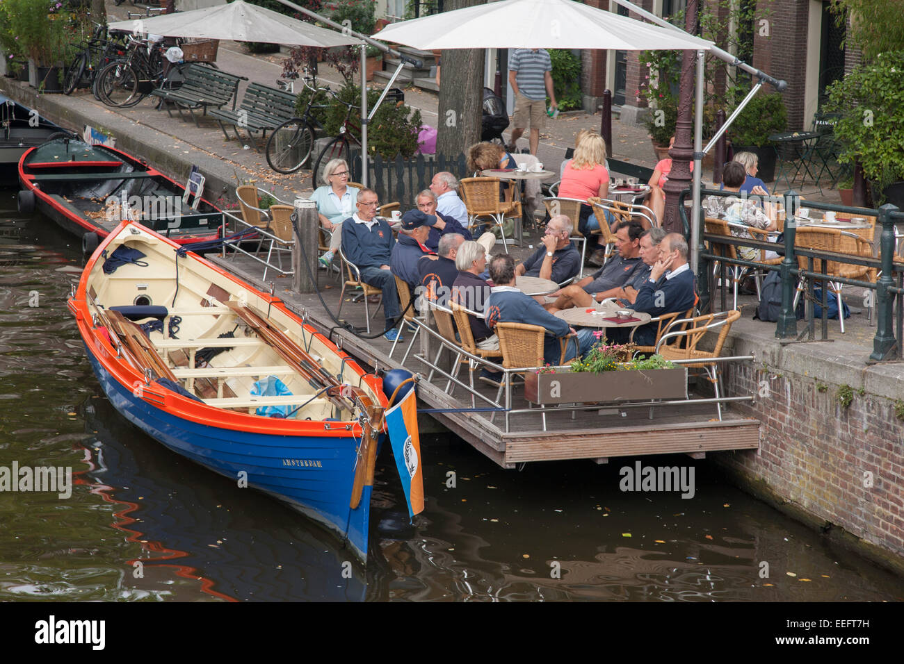 Cafe Smalle, Amsterdam; Holland Stock Photo - Alamy