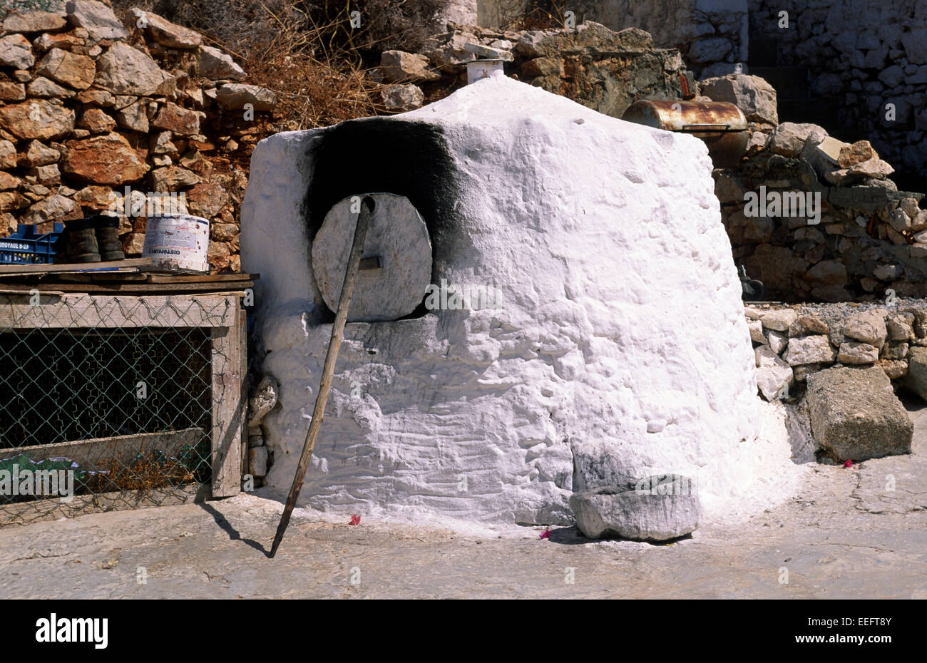 Greek village oven hi-res stock photography and images - Alamy