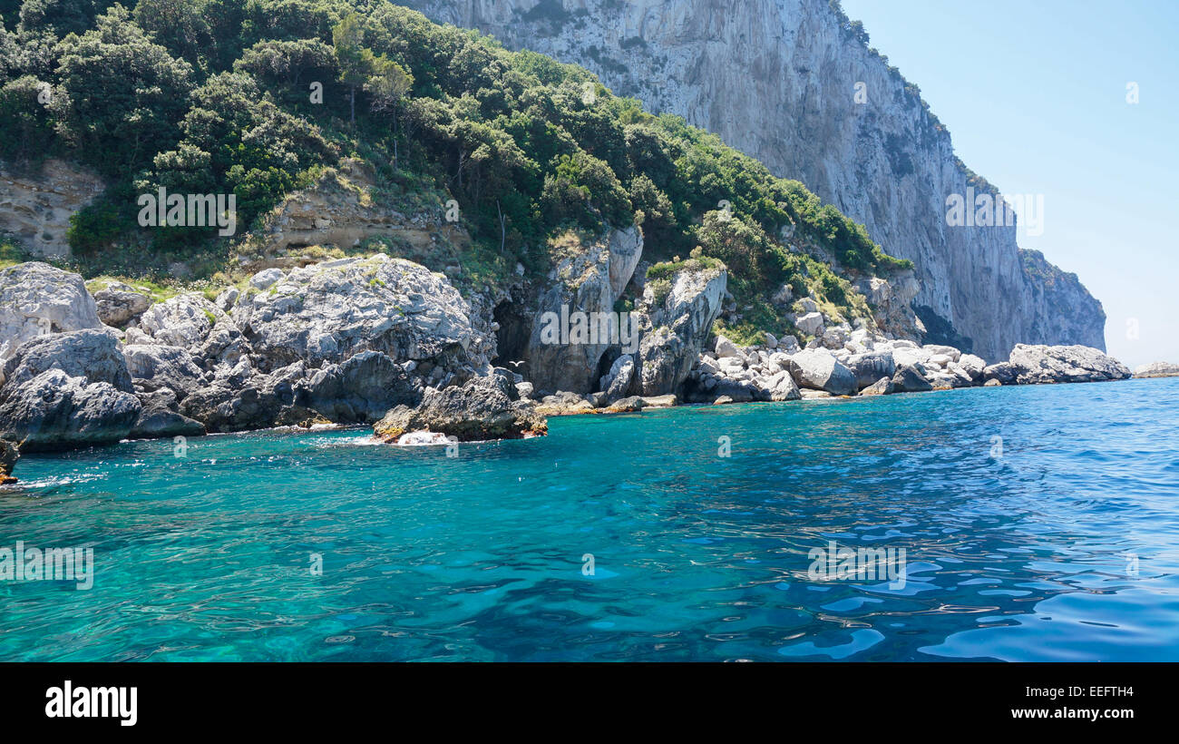 Capri Island Napoli Italy Stock Photo - Alamy