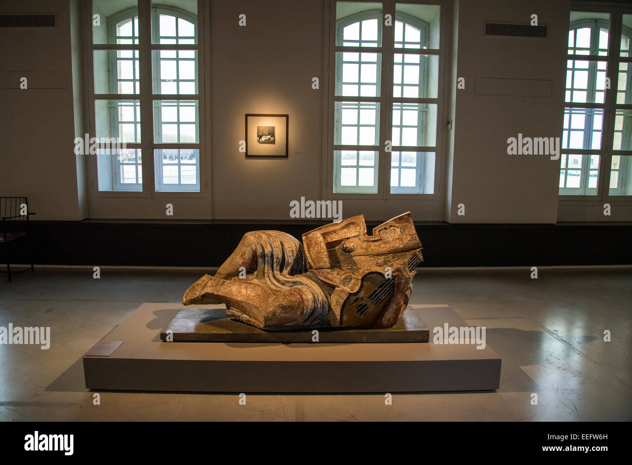'Odalisque' sculpture by Ossip Zadkine, 1932, Reattu Museum, Arles ...