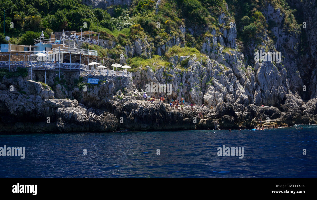 Capri Island Napoli Italy Stock Photo - Alamy