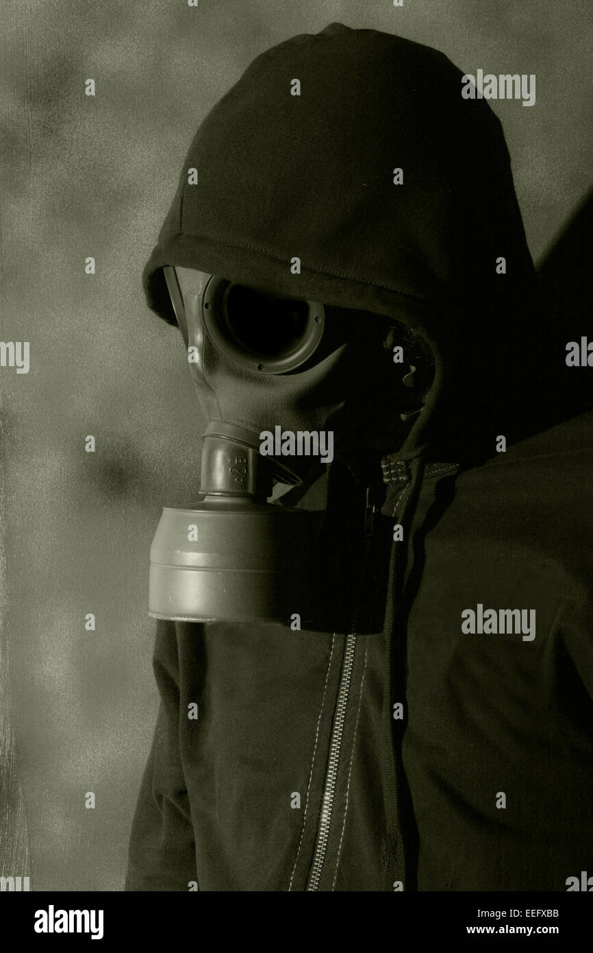 man with a gas mask Stock Photo - Alamy