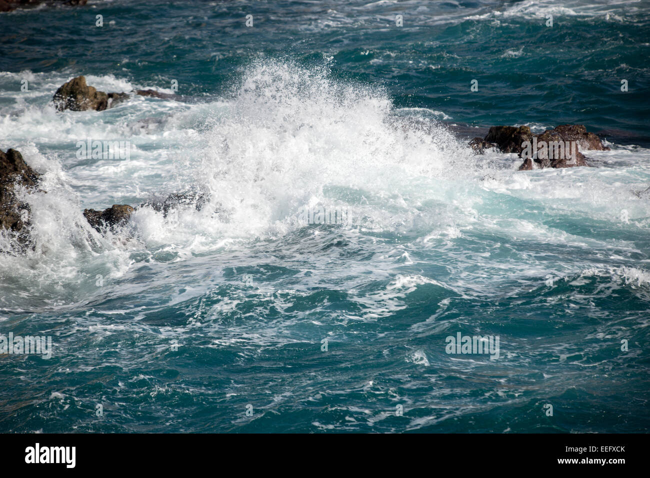waves of the rocks Stock Photo - Alamy