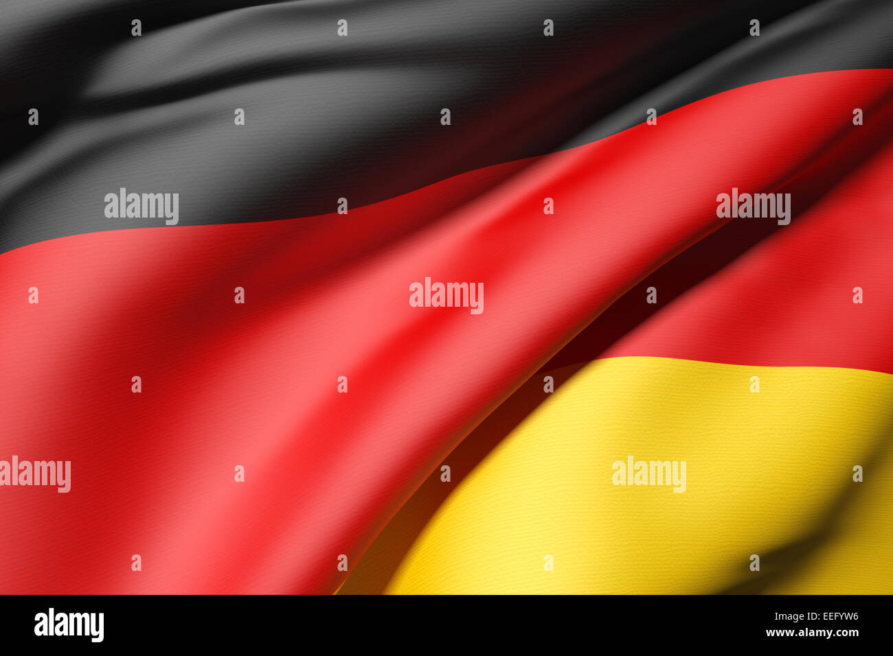 3d rendering of a detail of a german flag Stock Photo - Alamy