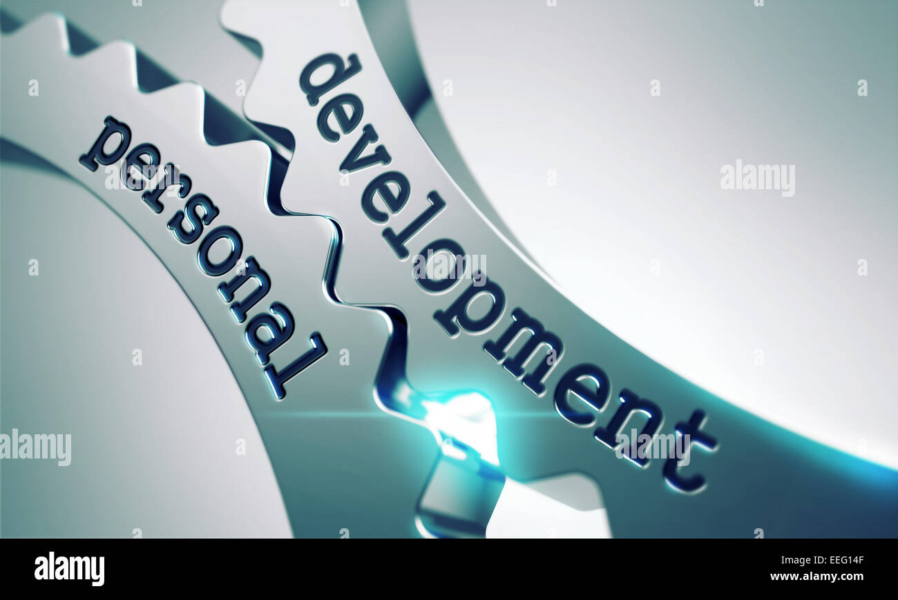 Development - Personal Concept on the Gears Stock Photo - Alamy