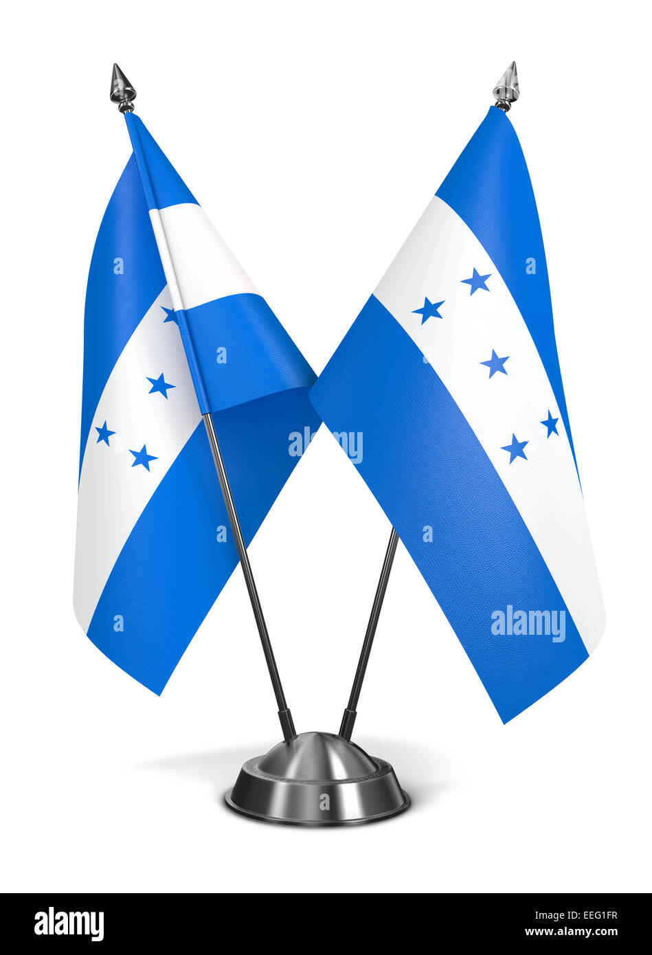 Honduras - Miniature Flags Stock Photo - Alamy