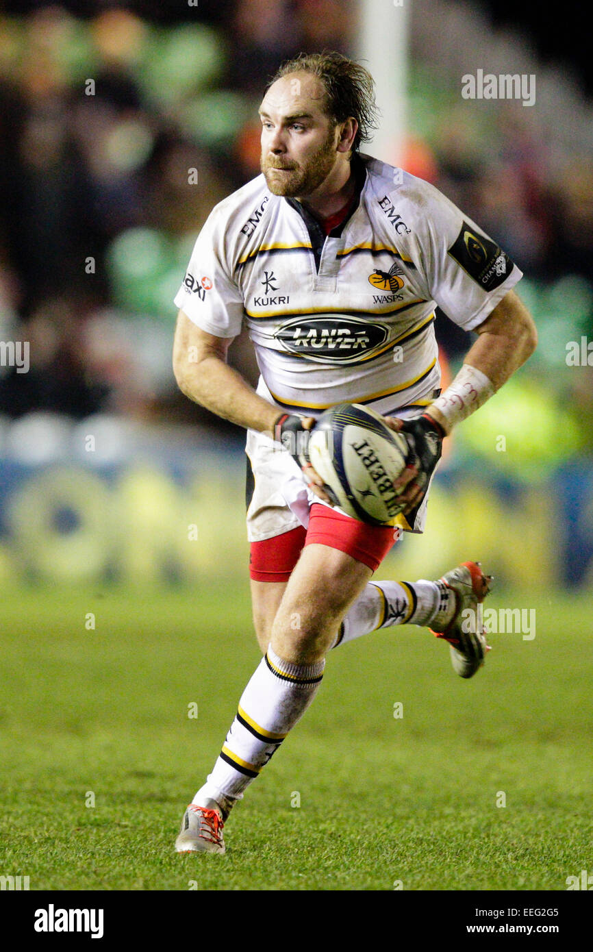 London, UK. 17th Jan, 2015. European Rugby Champions Cup. Harlequins ...