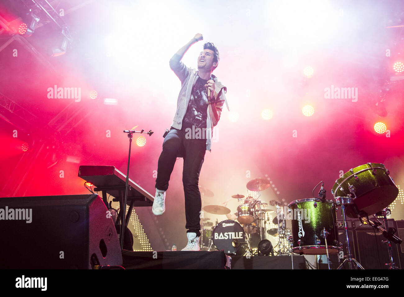 Bastille performing live at Somerset House in London Featuring ...