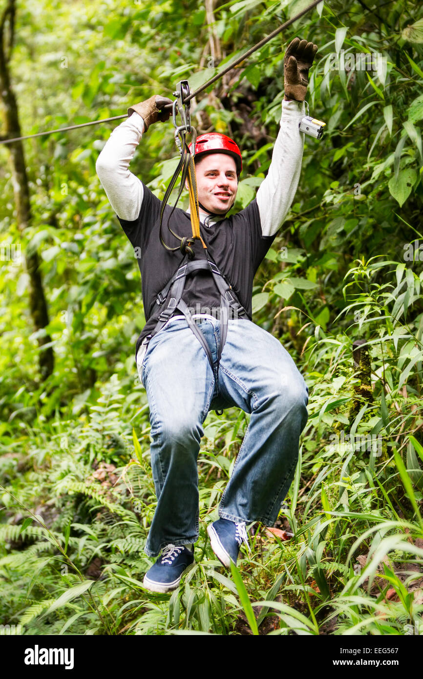 Canopy rainforest zipline hi-res stock photography and images - Alamy