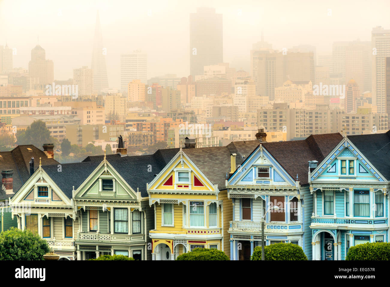 The Painted ladies of San Francisco, California, USA Stock Photo - Alamy
