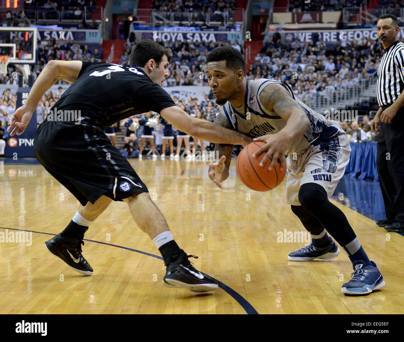 Washington, DC, USA. 17th Jan, 2015. 20150117 - Georgetown guard D ...