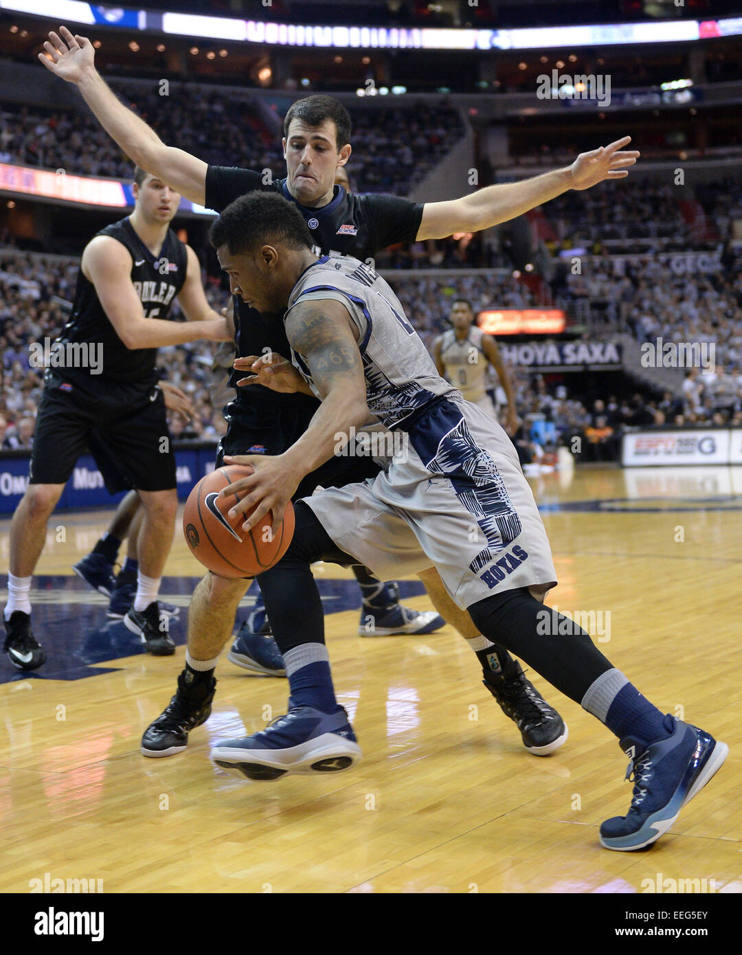 Washington, DC, USA. 17th Jan, 2015. 20150117 - Georgetown guard D ...