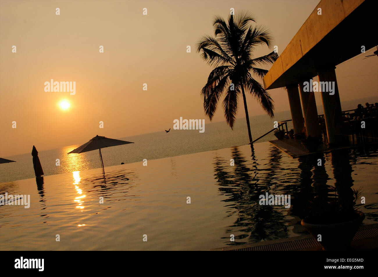 Overlooking the sea Stock Photo - Alamy