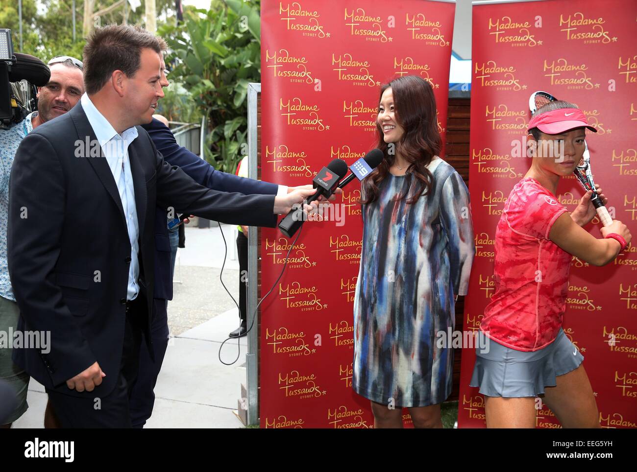 Melbourne, Australia. 18th Jan, 2015. China's former tennis player Li ...