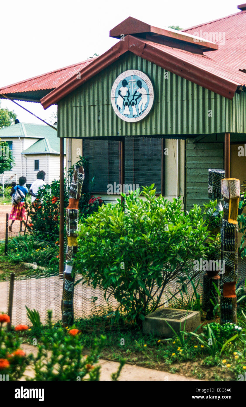 Community meeting hall at Nguiu, Bathurst Island, Tiwi Islands, NT ...