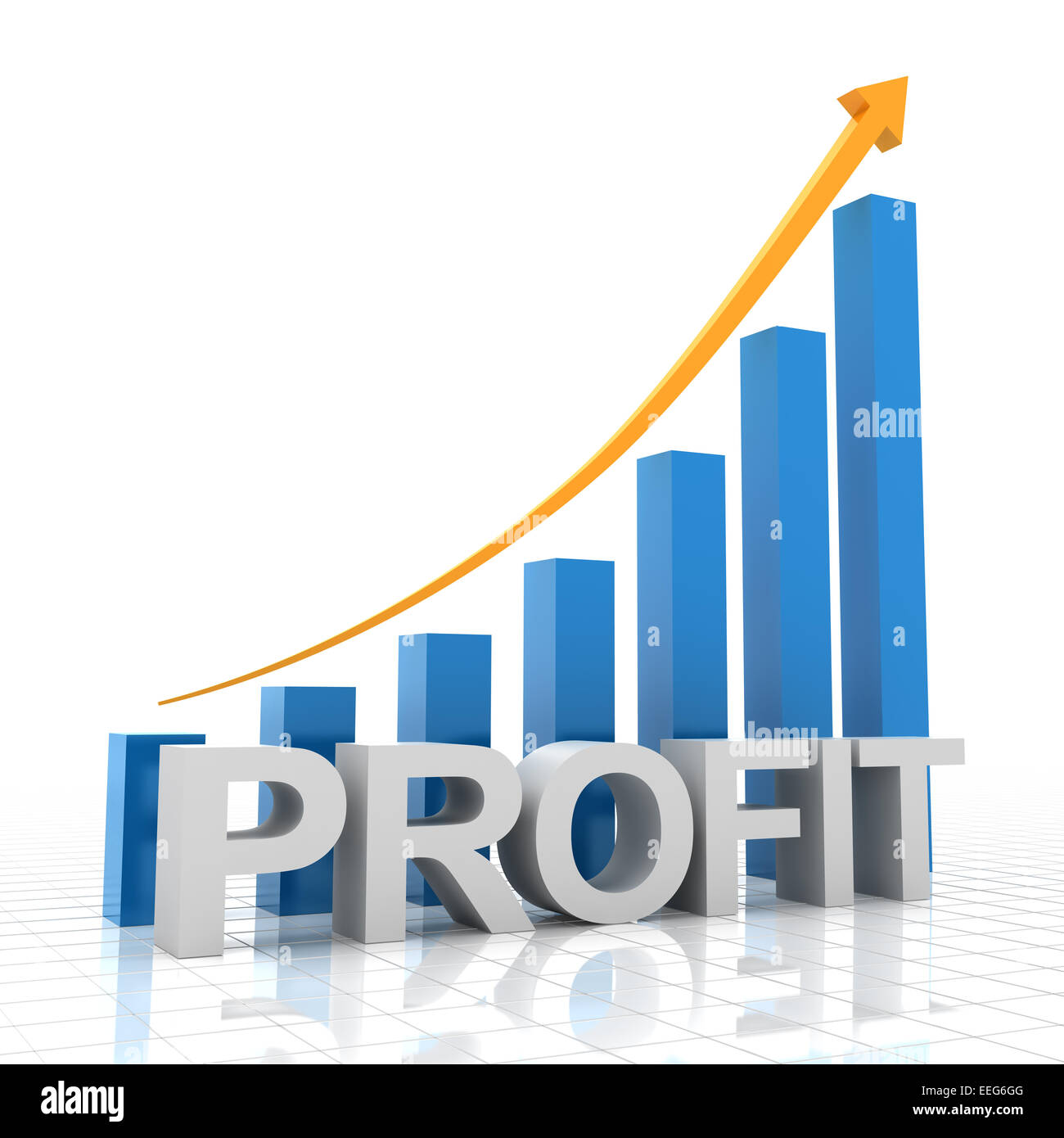 Profit growth chart, 3d render Stock Photo - Alamy Profit growth chart, 3d render Stock Photo - Alamy