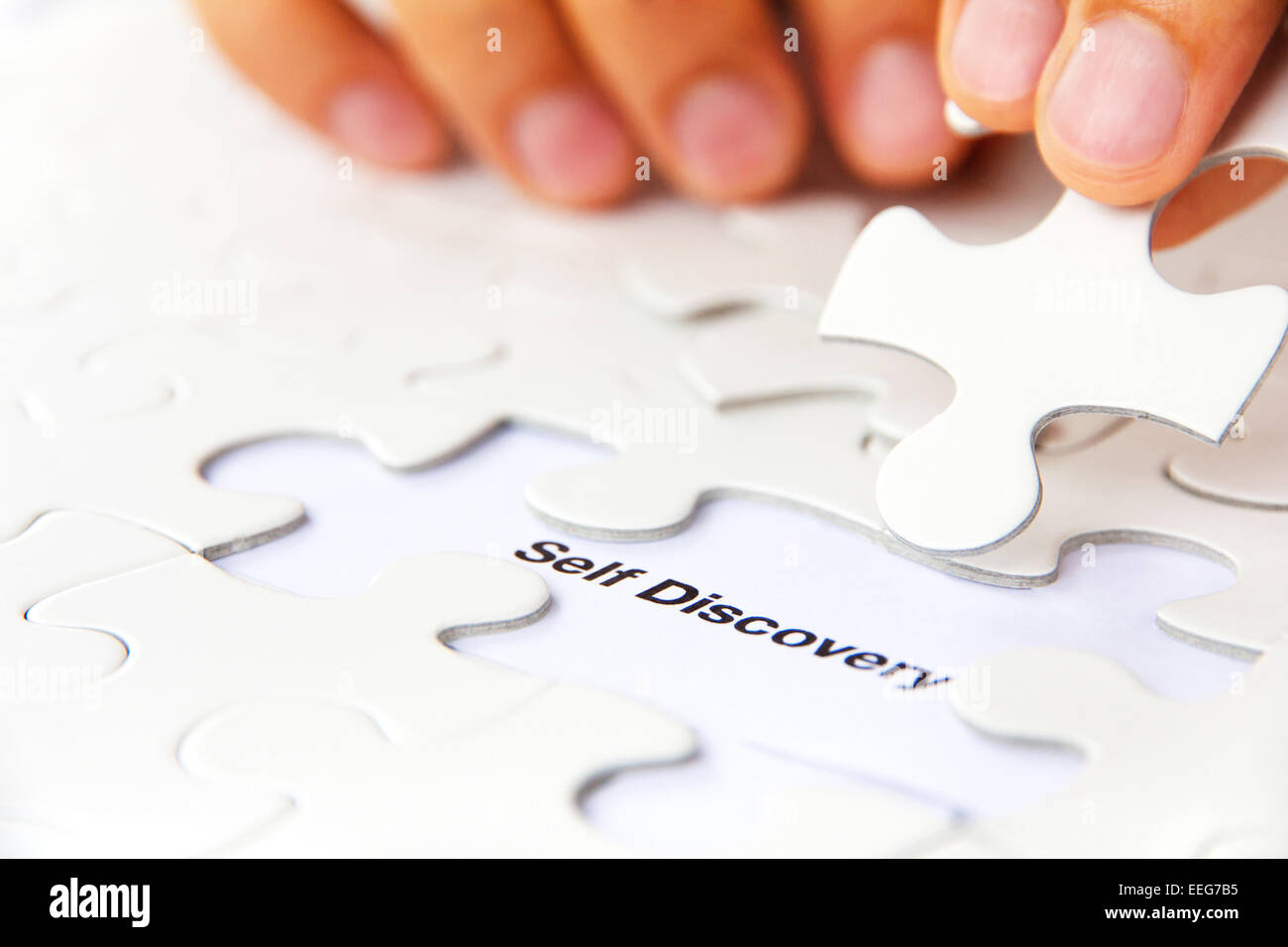 self discovery concept Stock Photo - Alamy