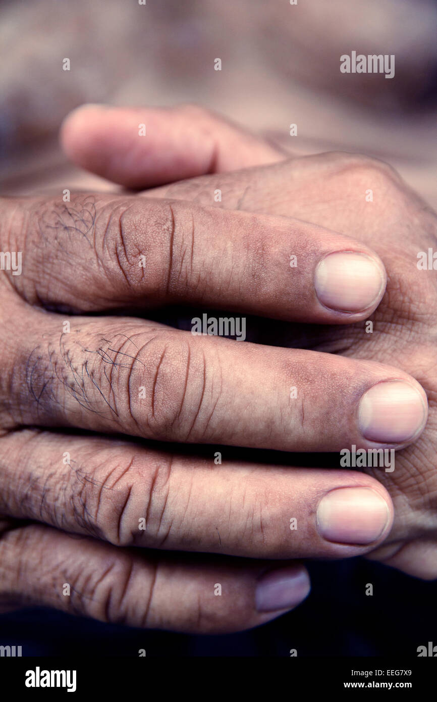 old man hand Stock Photo - Alamy