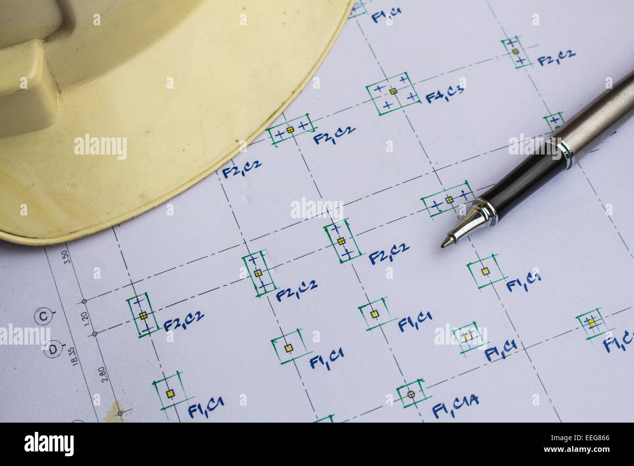 Architectural design construction plans hi-res stock photography and ...